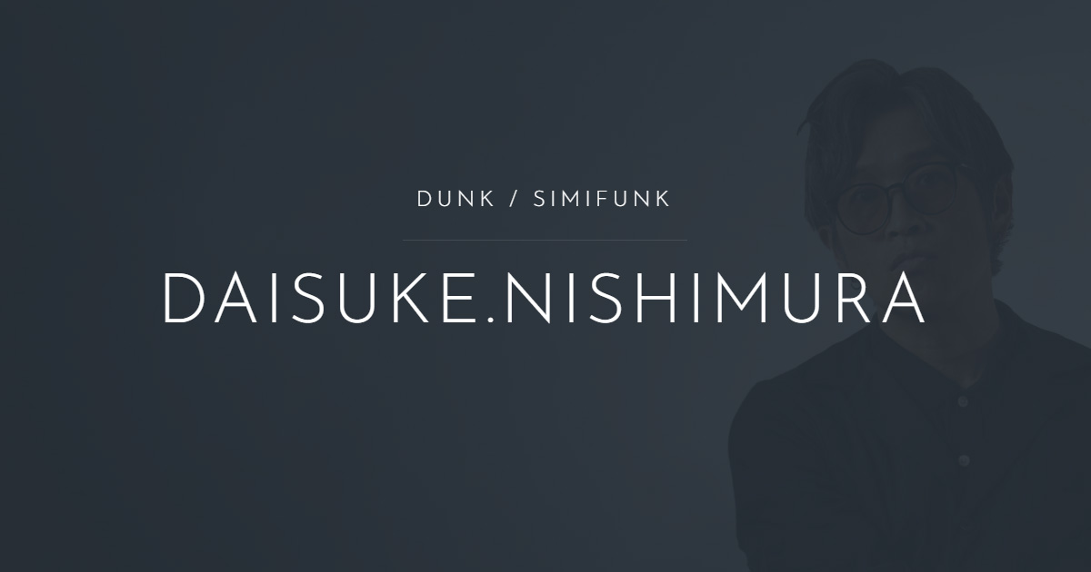 Home - Daisuke Nishimura